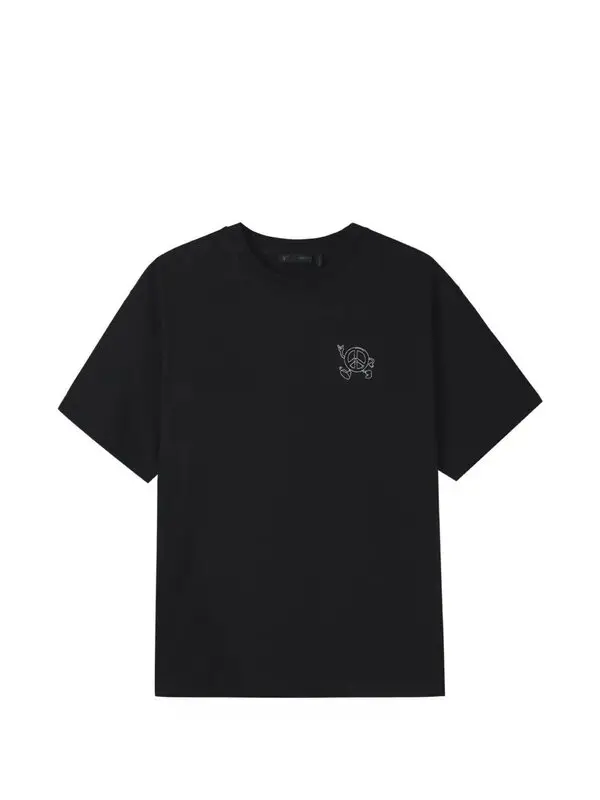 FIVE CM Graphic-print T-shirt - Black