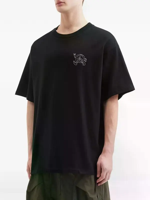 FIVE CM Graphic-print T-shirt - Black