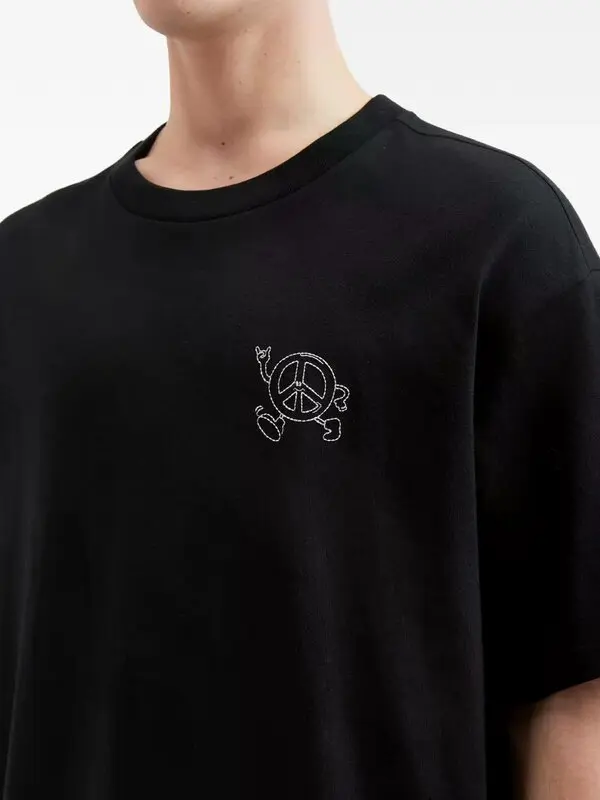 FIVE CM Graphic-print T-shirt - Black