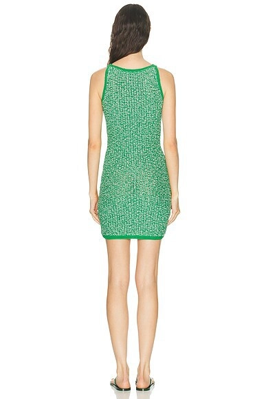 Casablanca Mouline Crochet Knit Dress