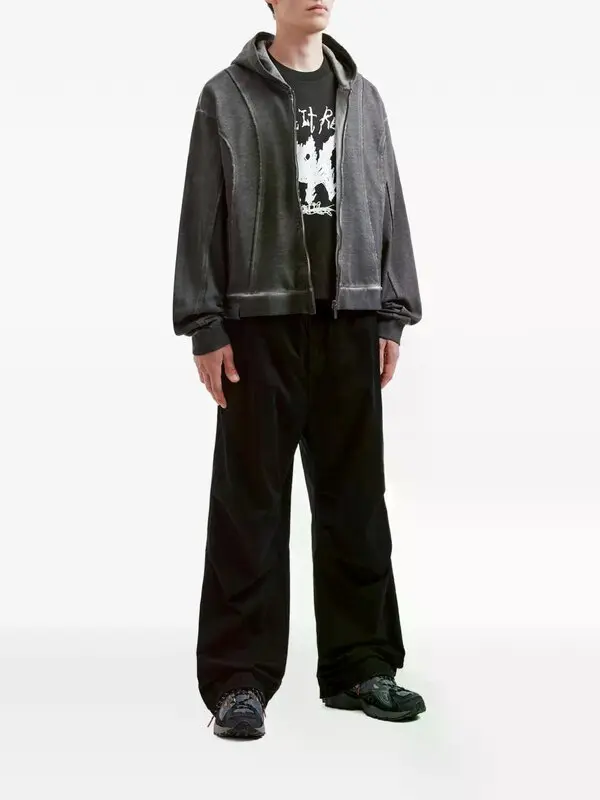 Izzue Zip-up Cotton Hoodie