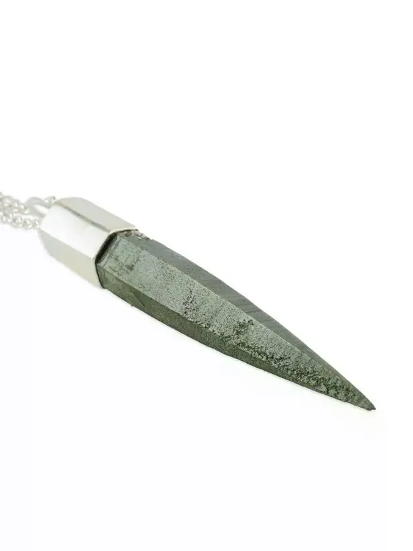 PARTS OF FOUR Sterling Chlorite Quartz Pendant Necklace - Silver