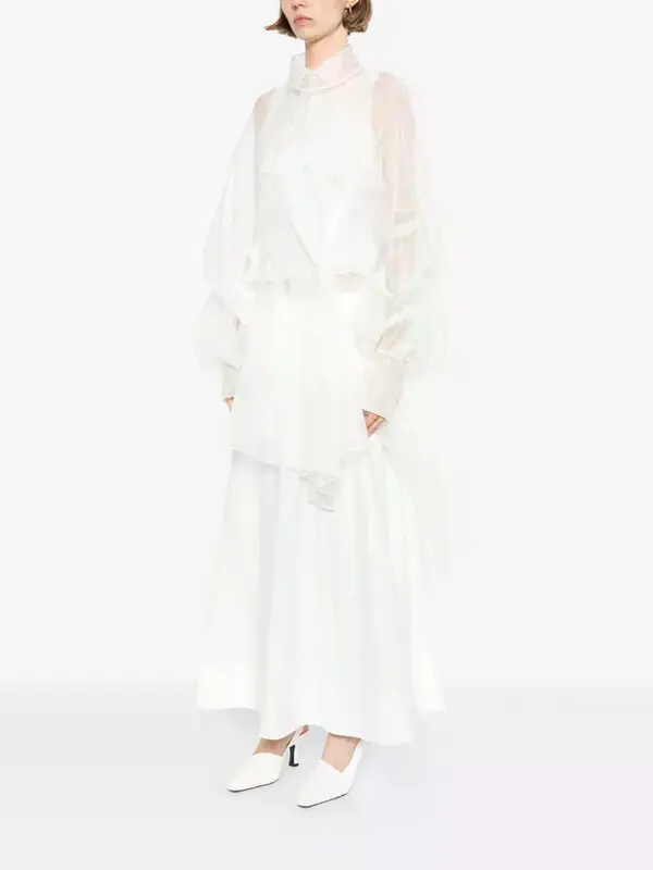 GAZ DE LIN Ruffled Dress