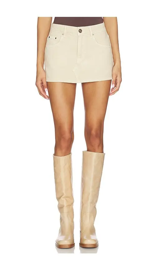 SNDYS. Cole Denim Mini Skirt