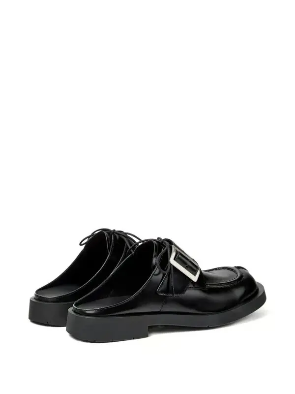Camper Buckle Mules 1978 Sandal - Black