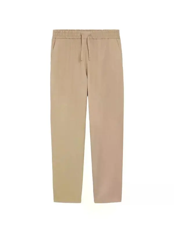 AMI Paris Cotton Gabardine Trousers With Elasticated Waist And Drawstring