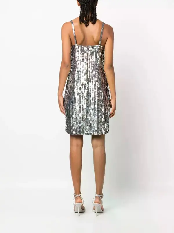 P.a.r.o.s.h Sequin Embellished Mini Dress
