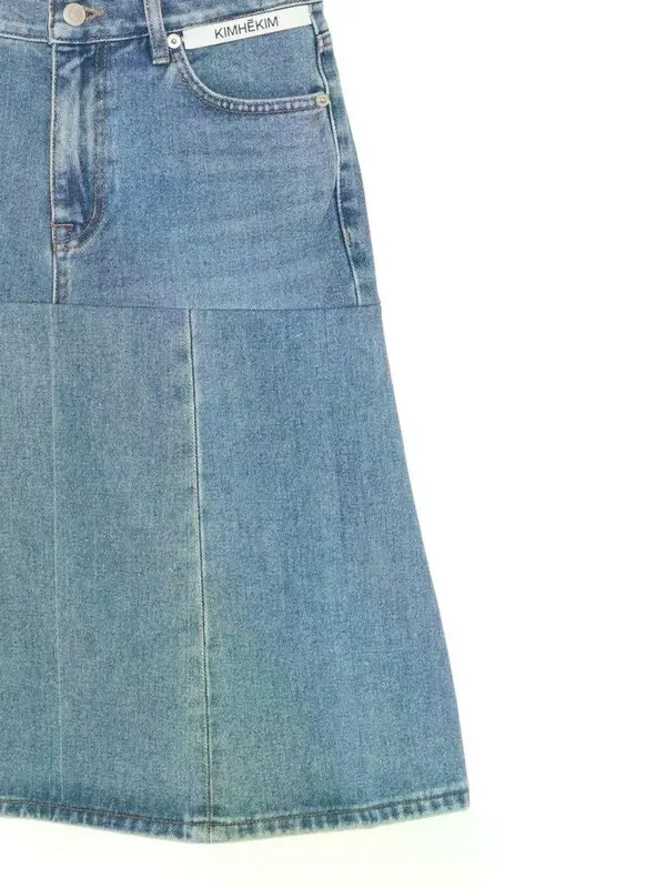 KIMHEKIM Reformed Denim Skirt