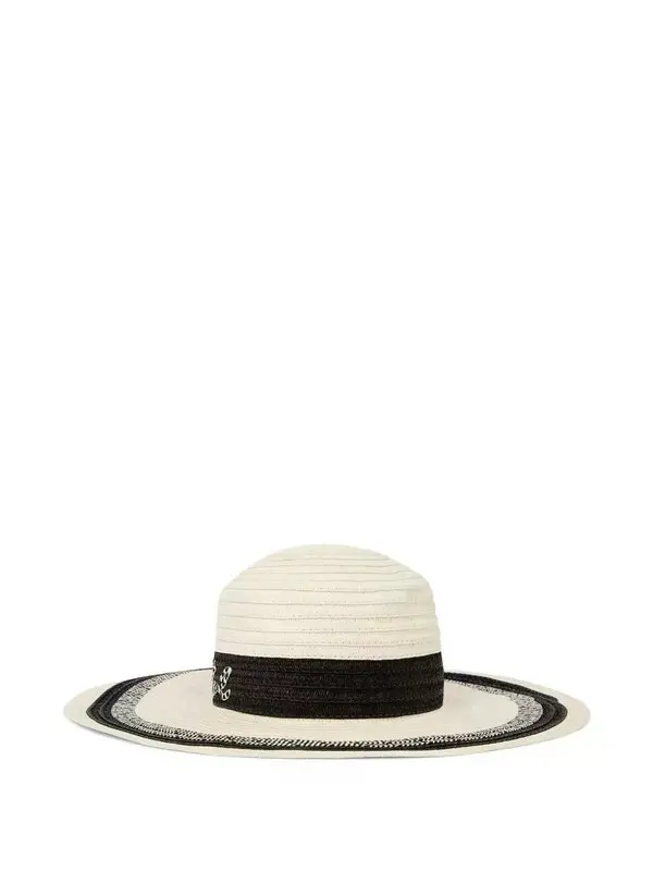 Karl Lagerfeld Straw Sun Hat