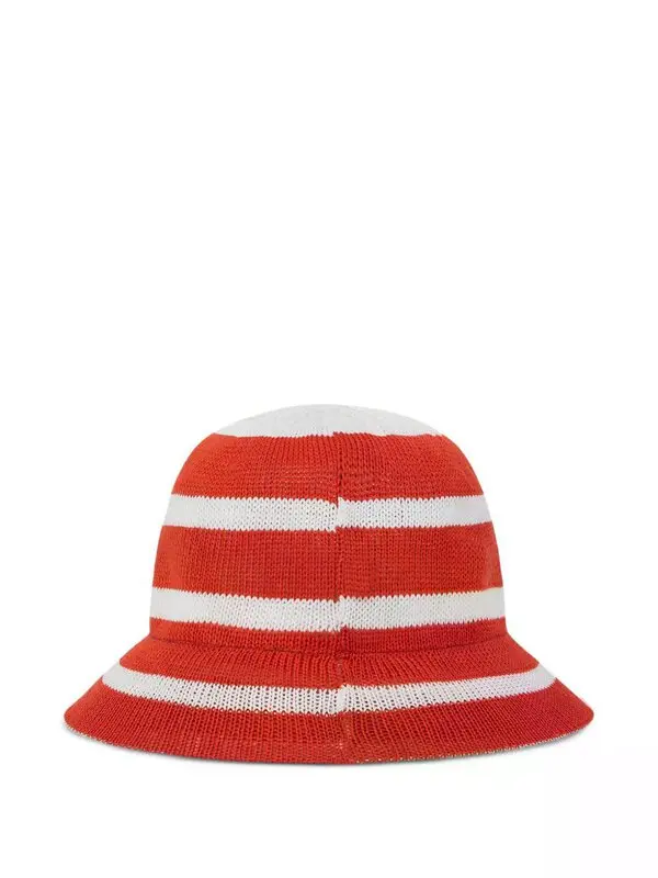 Karl Lagerfeld Knitted Striped Bucket Hat