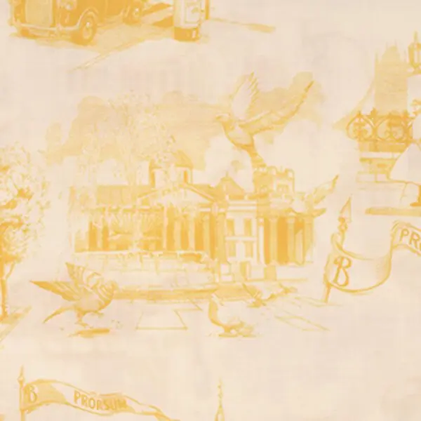 Burberry Wool-silk London Landmarks Scarf