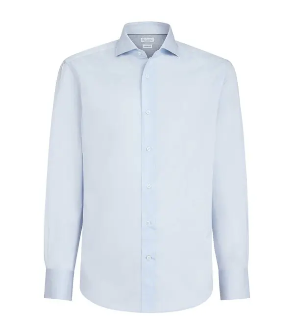 Brunello Cucinelli Cotton Slim Shirt