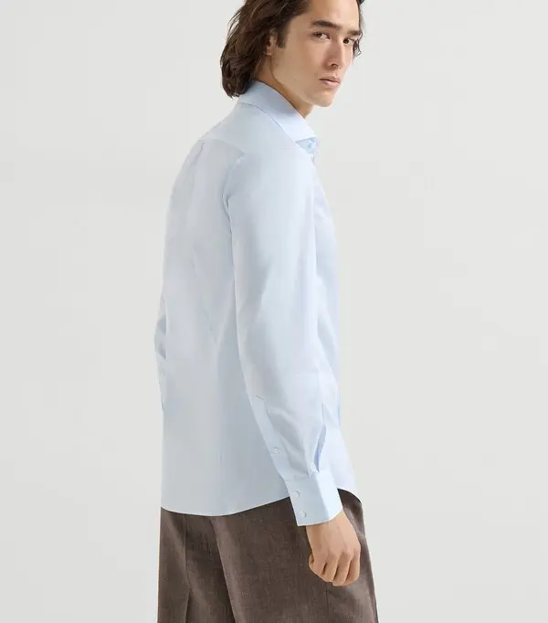 Brunello Cucinelli Cotton Slim Shirt