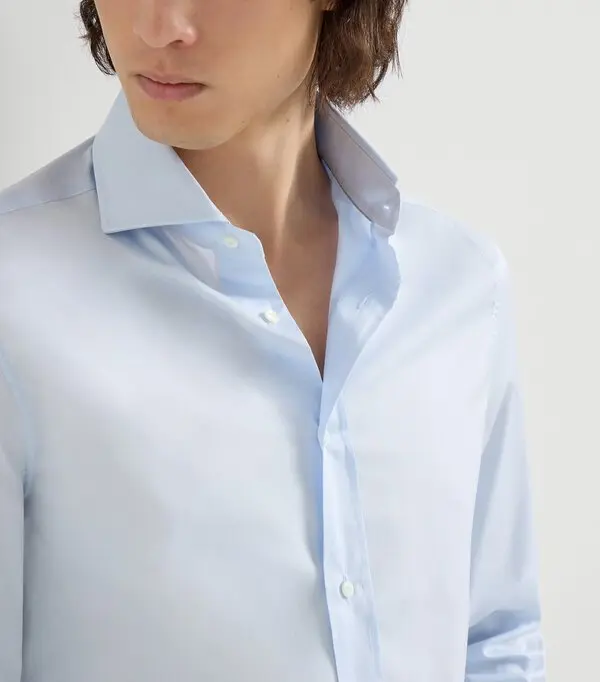 Brunello Cucinelli Cotton Slim Shirt