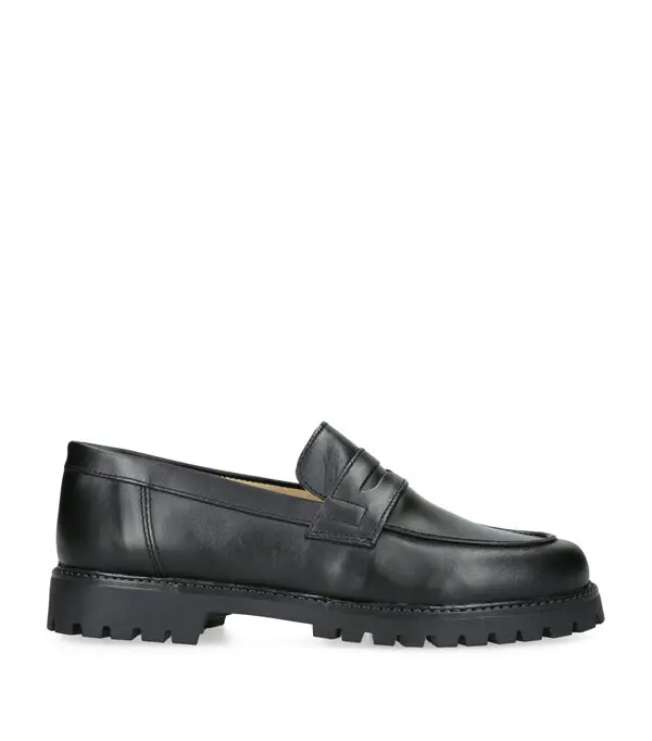 PAPOUELLI Leather Maximus Loafers
