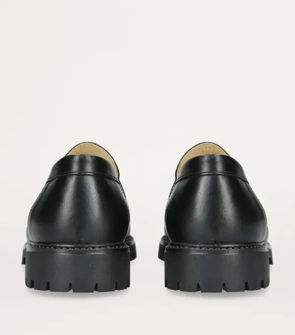 PAPOUELLI Leather Maximus Loafers