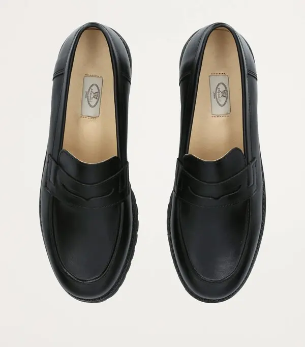 PAPOUELLI Leather Maximus Loafers