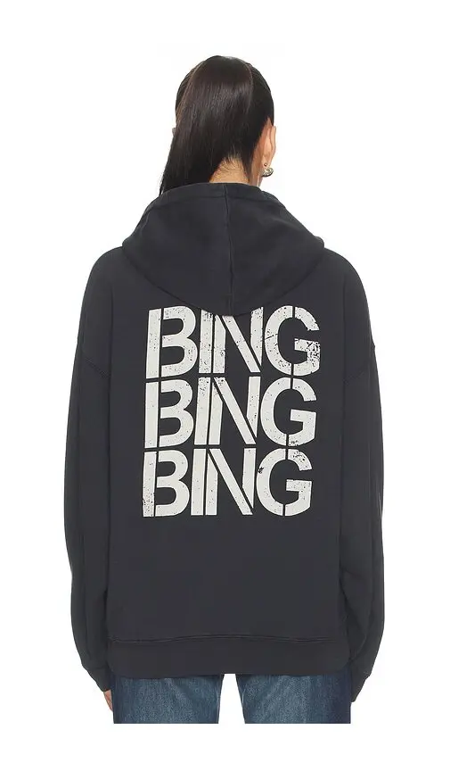 ANINE BING Harvey Stencil Hoodie