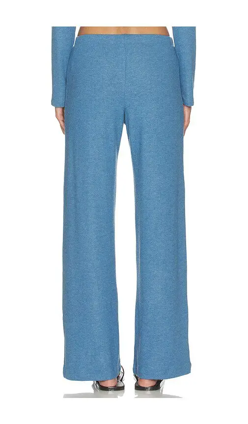 LESET Lauren Wide Leg Trouser - Blue