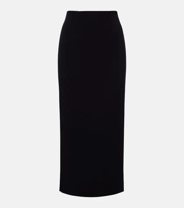 Roland Mouret Crepe Pencil Skirt - Black