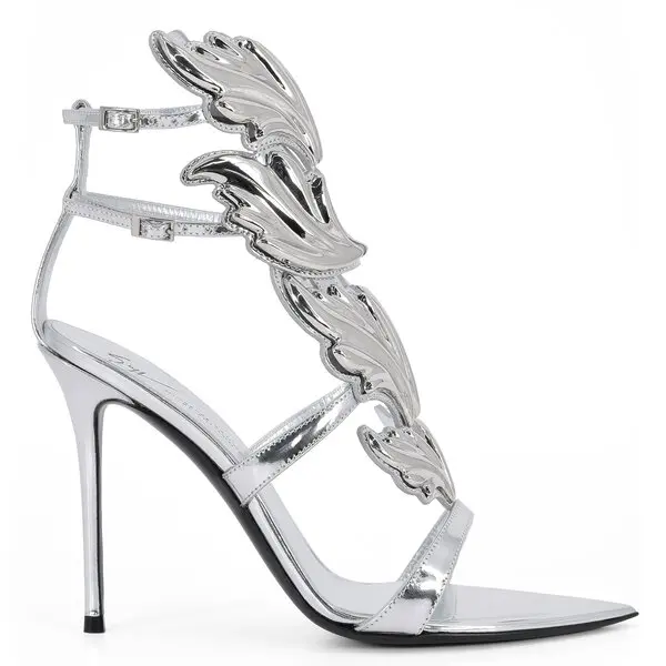 GIUSEPPE ZANOTTI Cruel Stiletto Sandals - Silver