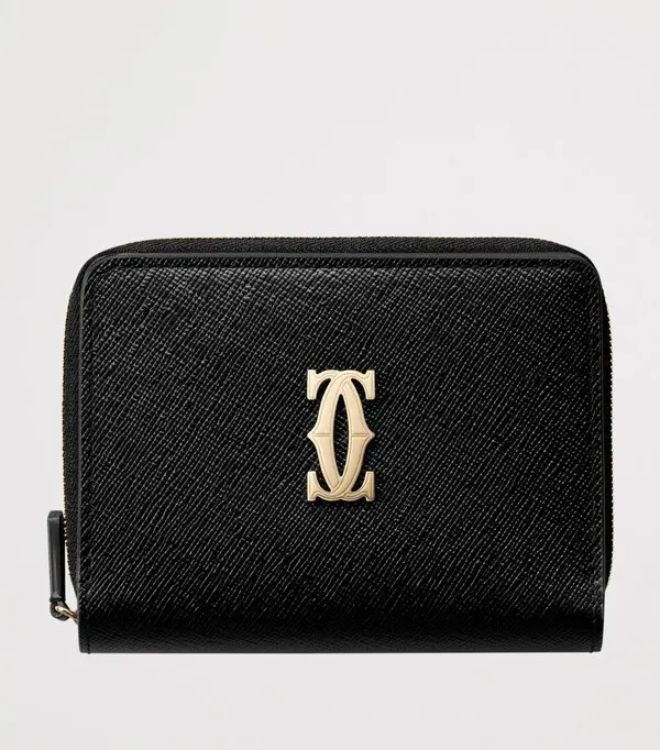 Cartier Leather C De Wallet