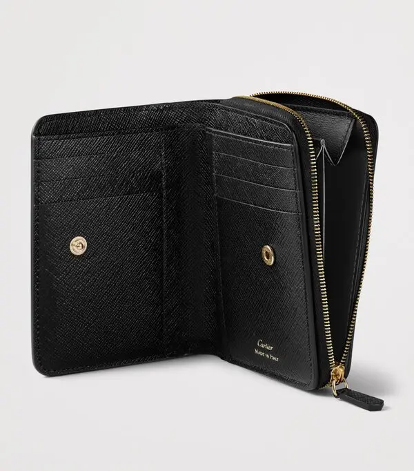 Cartier Leather C De Wallet