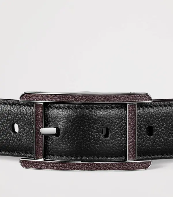 Cartier Tank De Reversible Leather Belt