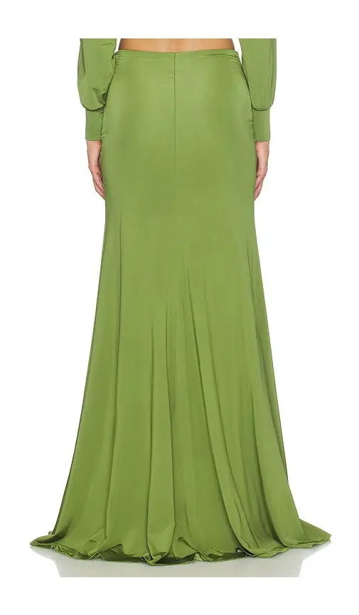 PatBO Intensity Jersey Maxi Skirt