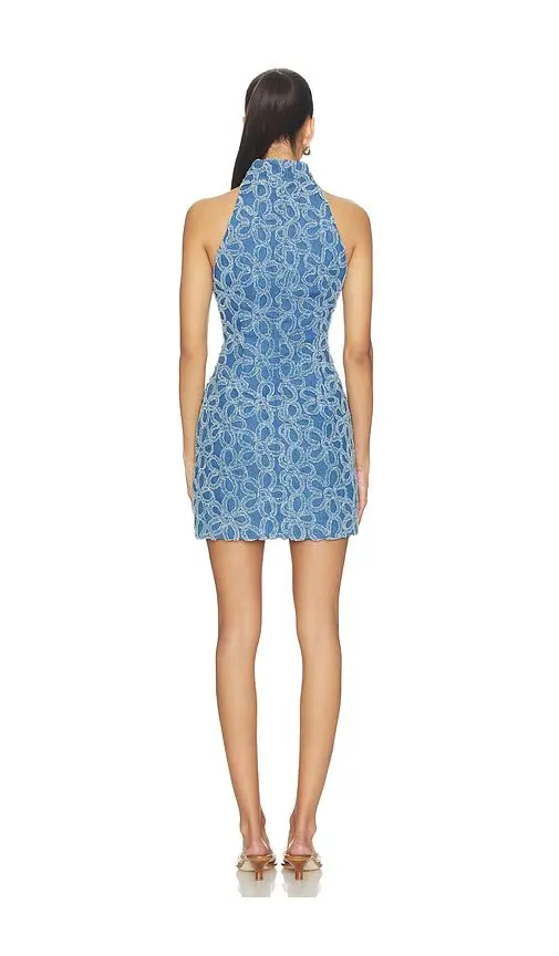 SAU LEE Eva Denim Dress