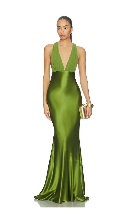 Retrofete Fig Dress - Green