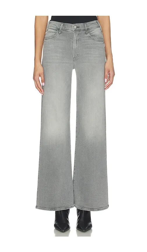 MOTHER The Hustler Roller Skimp Jeans - Grey