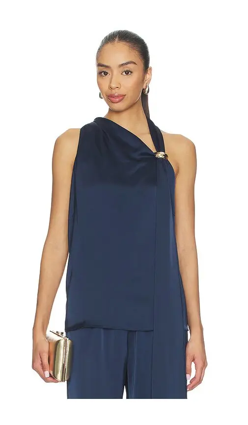 Amanda Uprichard Sonya Top - Navy