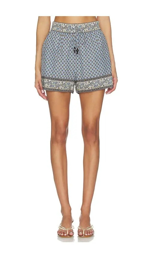 Veronica Beard Vilvaldi Printed Shorts