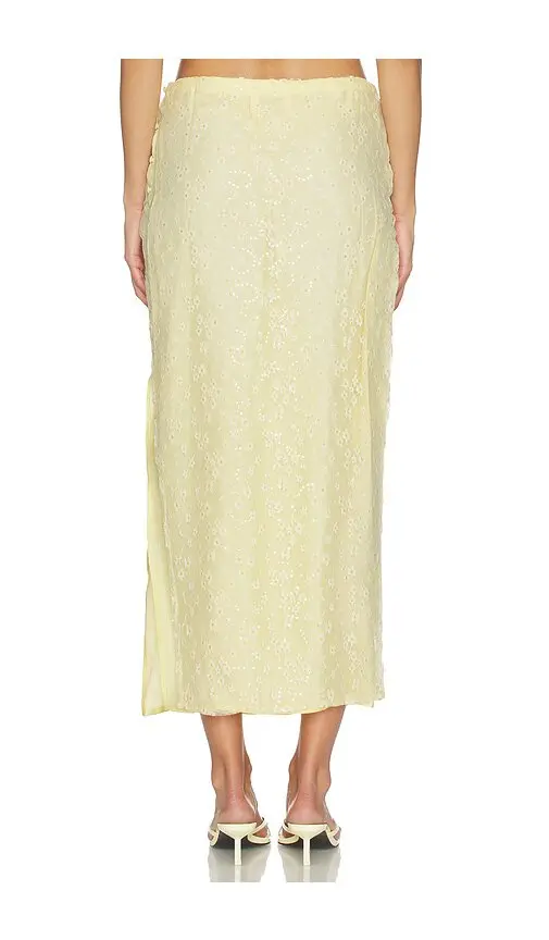 BUBISH Hazel Sequin Lace Skirt