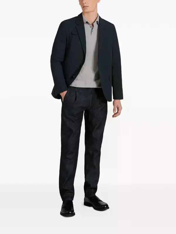 SLOWEAR Pleated Five-pocket Jeans