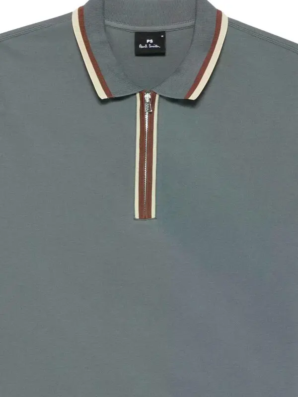 Paul Smith Zip-neck Polo Shirt