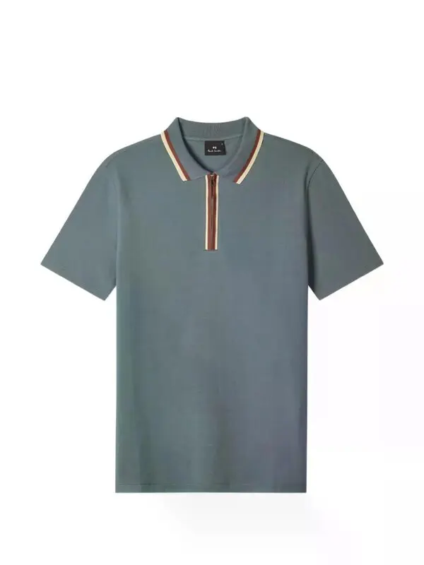 Paul Smith Zip-neck Polo Shirt
