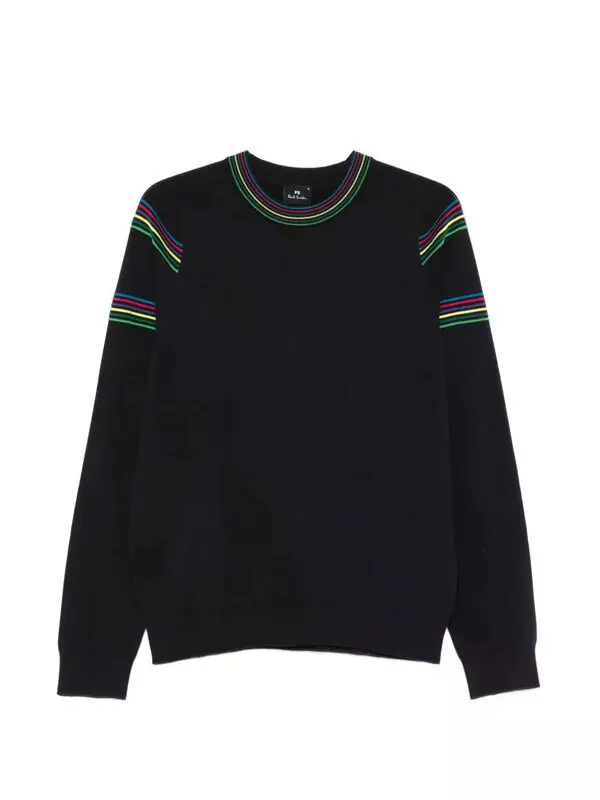 Paul Smith Striped Trim Sweater