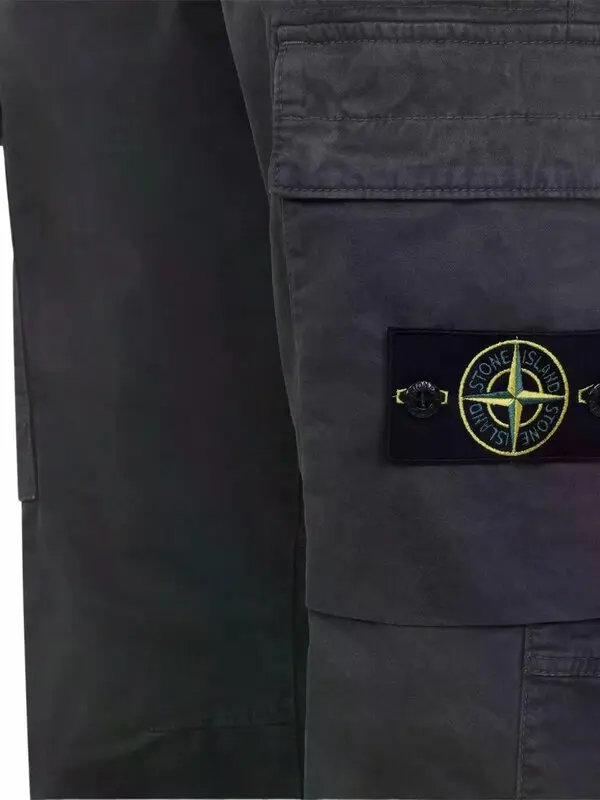 Stone Island Organic Cotton Cargo Trousers