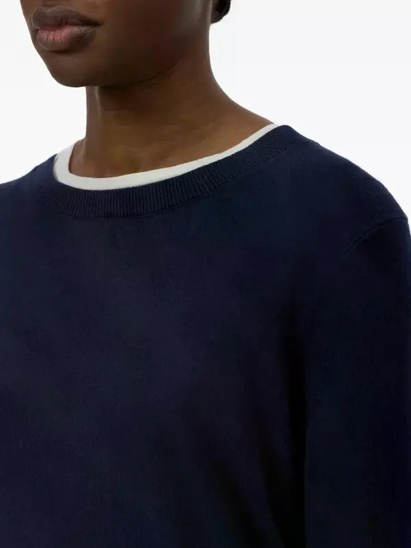 Closed Long-sleeve Crew-neck Sweater