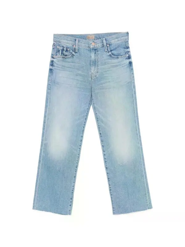 MOTHER Rambler Mid-rise Raw-cut Jeans