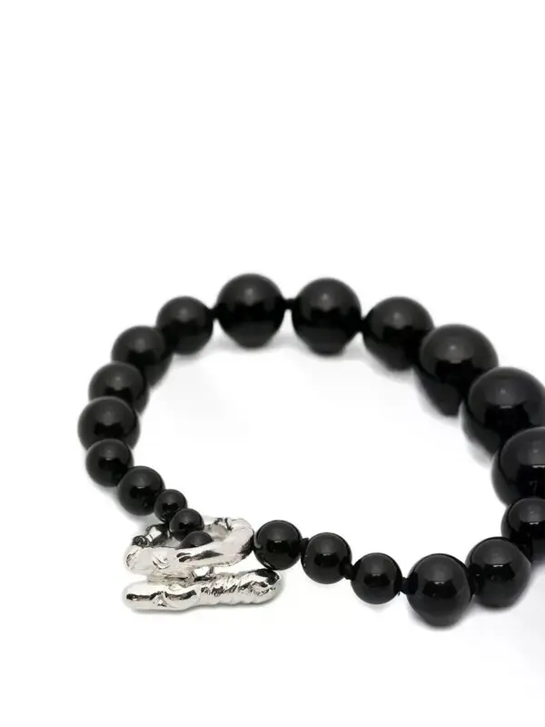 Completedworks Beaded Bracelet With T-bar Fastening
