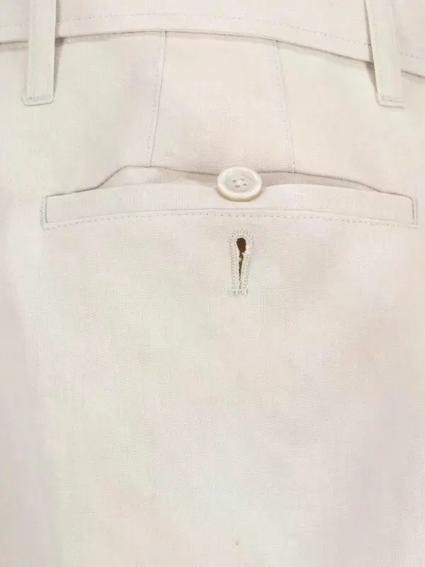 LARDINI Belted Tailored Trousers