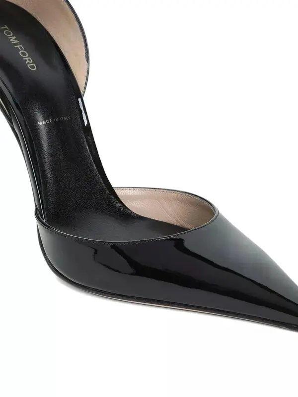 TOM FORD Vertigo Pointed Pumps With Ankle Strap - Black