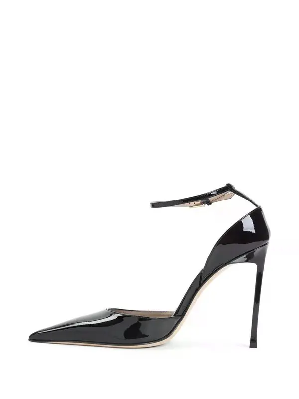 TOM FORD Vertigo Pointed Pumps With Ankle Strap - Black