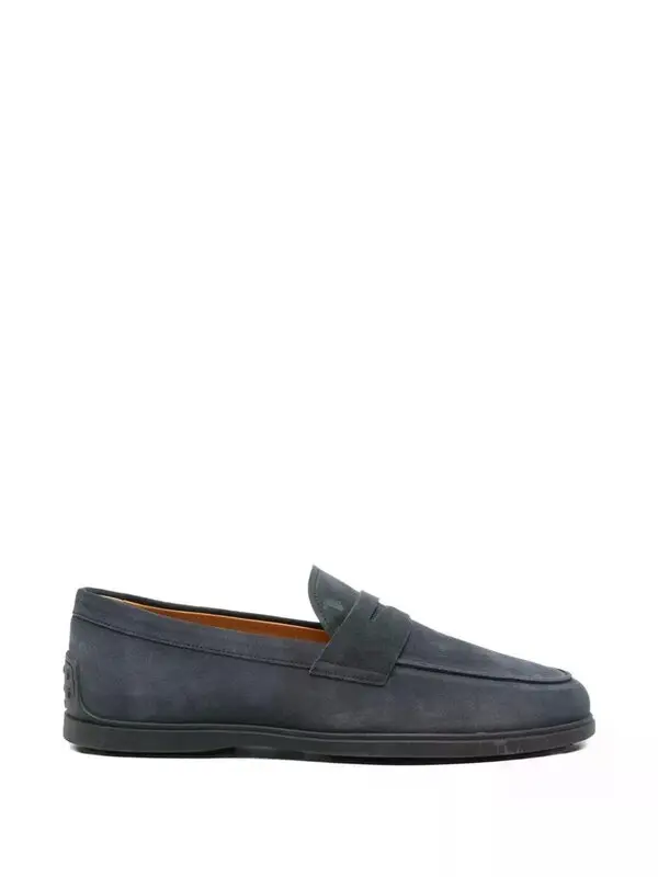 TOD'S Suede Slip-on Loafers