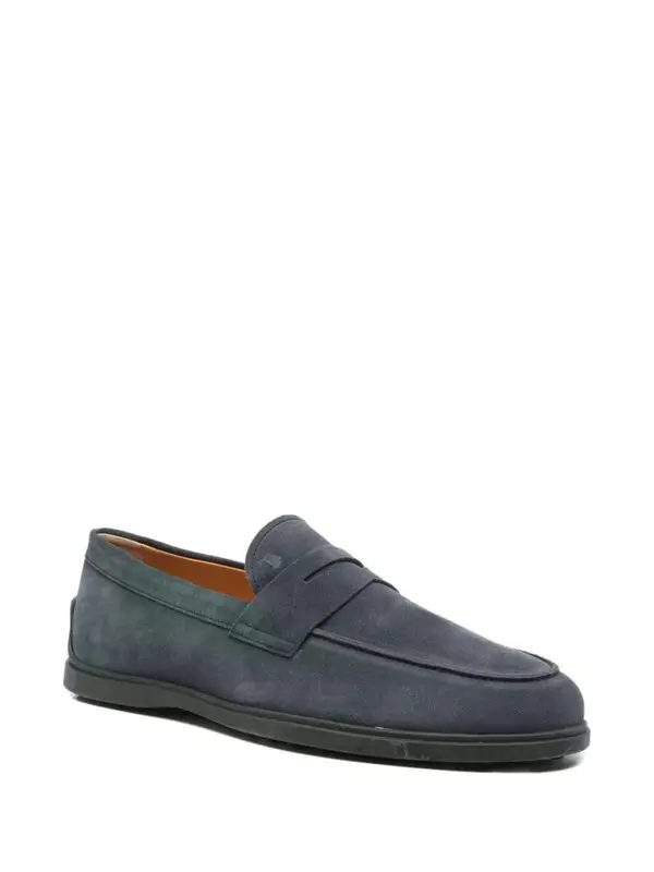 TOD'S Suede Slip-on Loafers