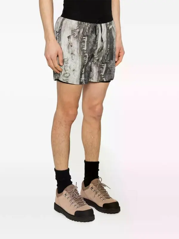 RC OUTDOOR SUPPLY Printed Drawstring Shorts