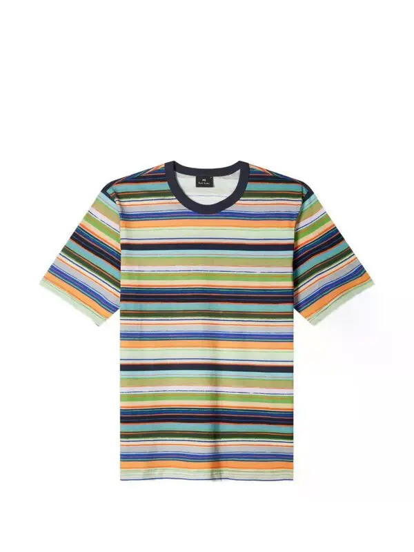 Paul Smith Stripe Cotton T-shirt